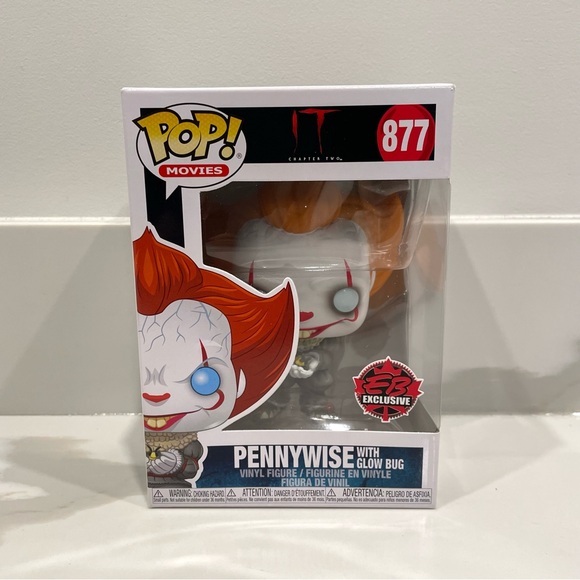 Funko | Toys | New Funko Pop It Eb Games Exclusive Pennywise W Glowbug ...